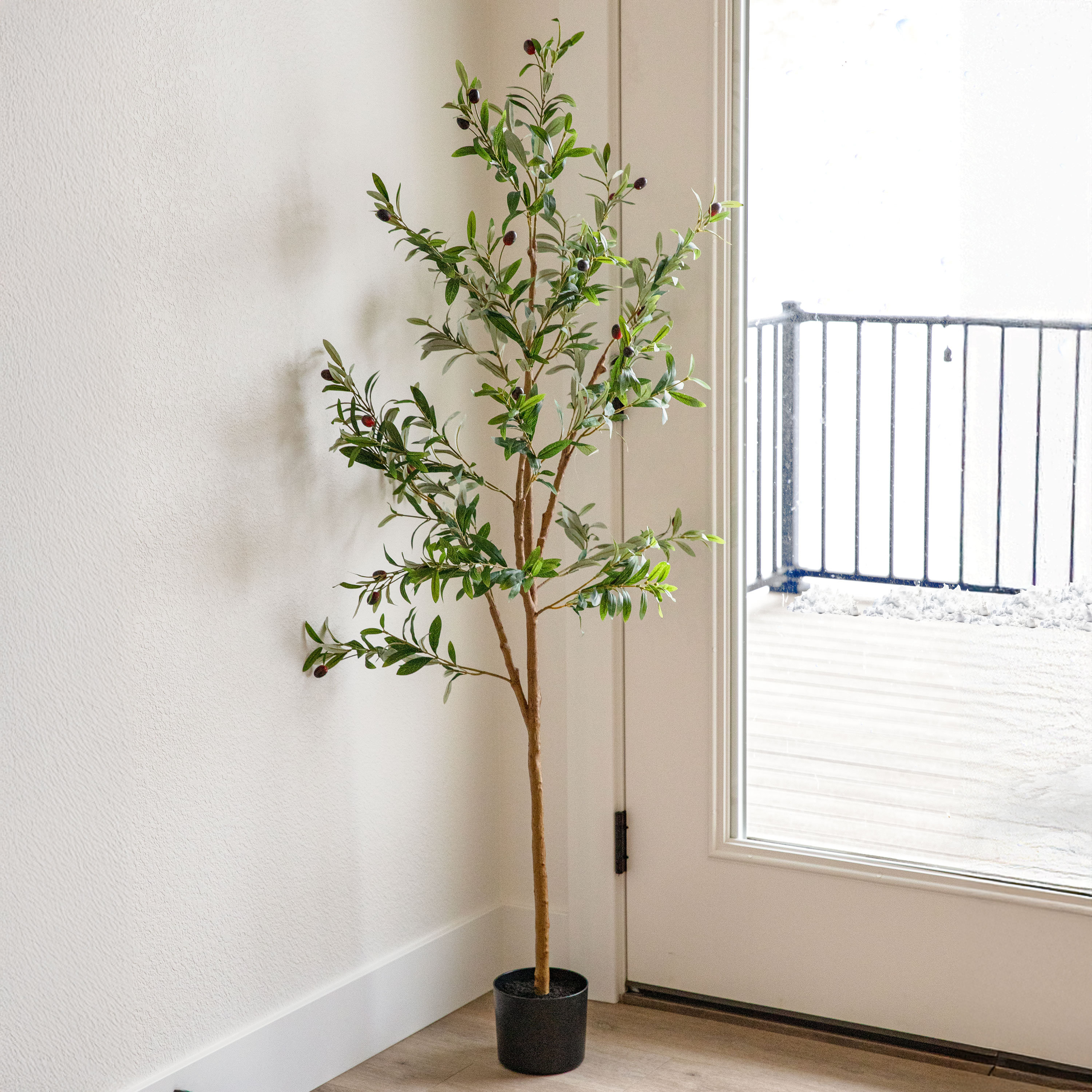 Primrue Artificial Olive Tree - 5' H | Wayfair