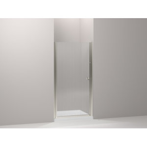 Kohler Fluence® 37.75" x 65.5" Pivot Shower Door with CleanCoat ...