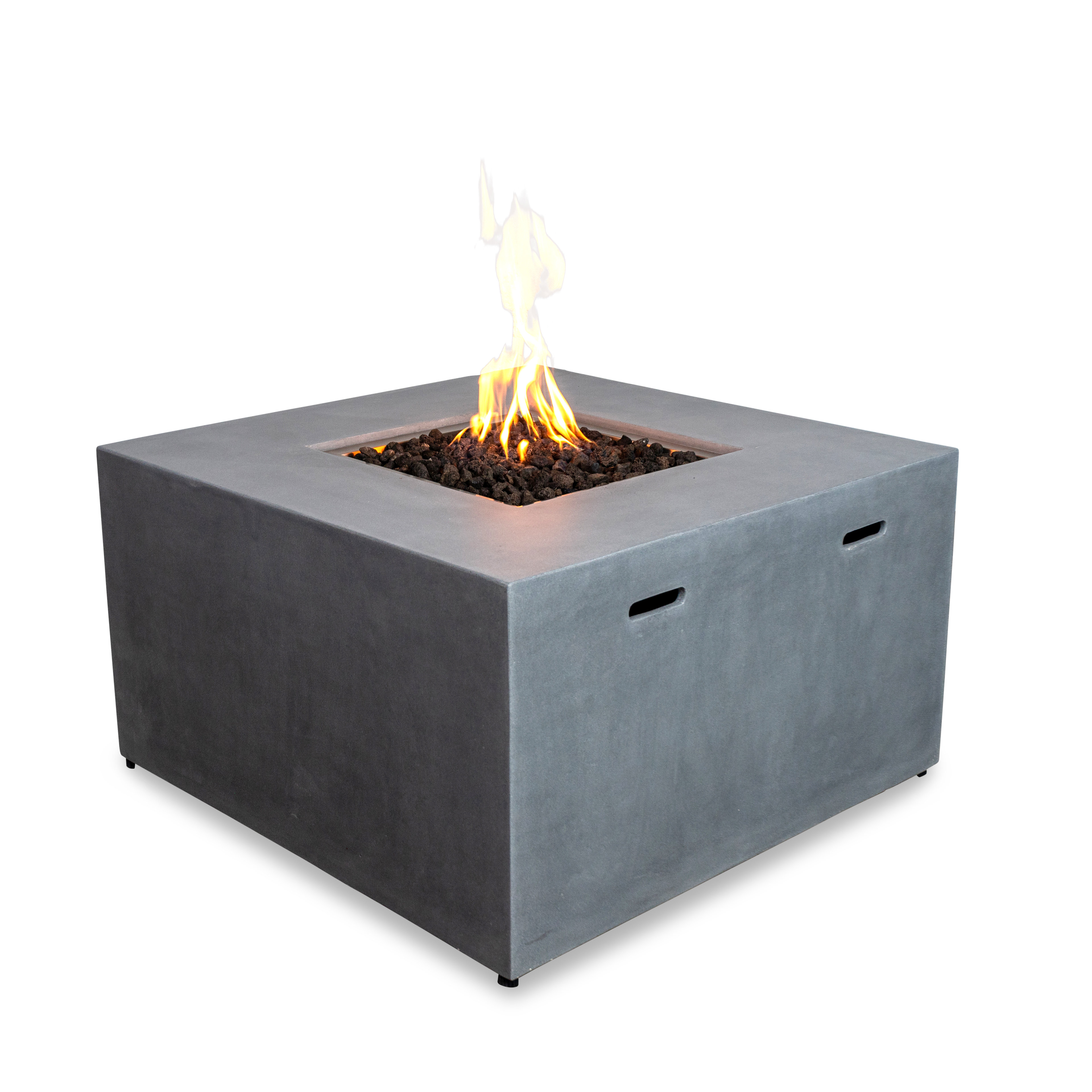 Latitude Run® Mason 42" Square Hidden Propane Tank Gas Fire Pit | Wayfair
