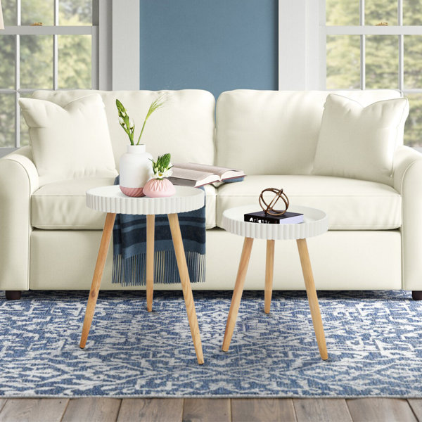 Wade Logan® Brendan-Lee Wood 3 Legs End Table Set & Reviews - Wayfair ...