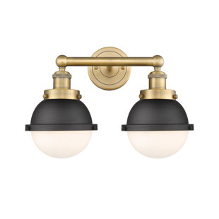 2 Light Brass Bathroom Vanity Lighting You'll Love | Wayfair