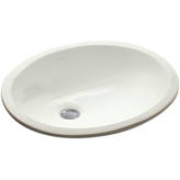 Kohler Caxton® Vitreous China Oval Undermount Bathroom Sink with ...