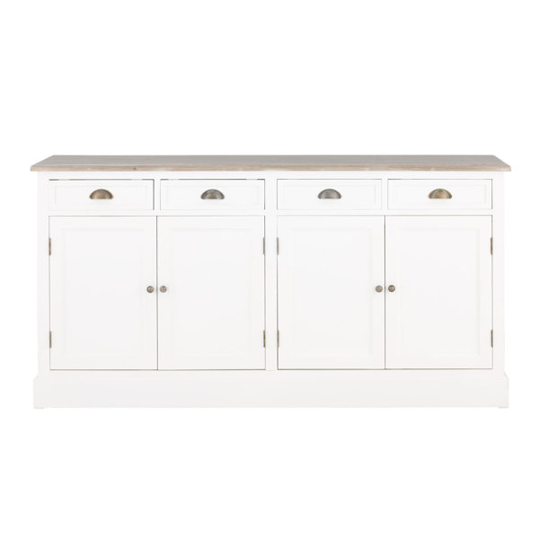 Longshore Tides Kitty 160cm Solid Wood Sideboard | Wayfair.co.uk