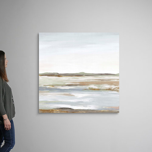 Wrought Studio Vastness I by Eva Watts - Painting Print & Reviews | Wayfair