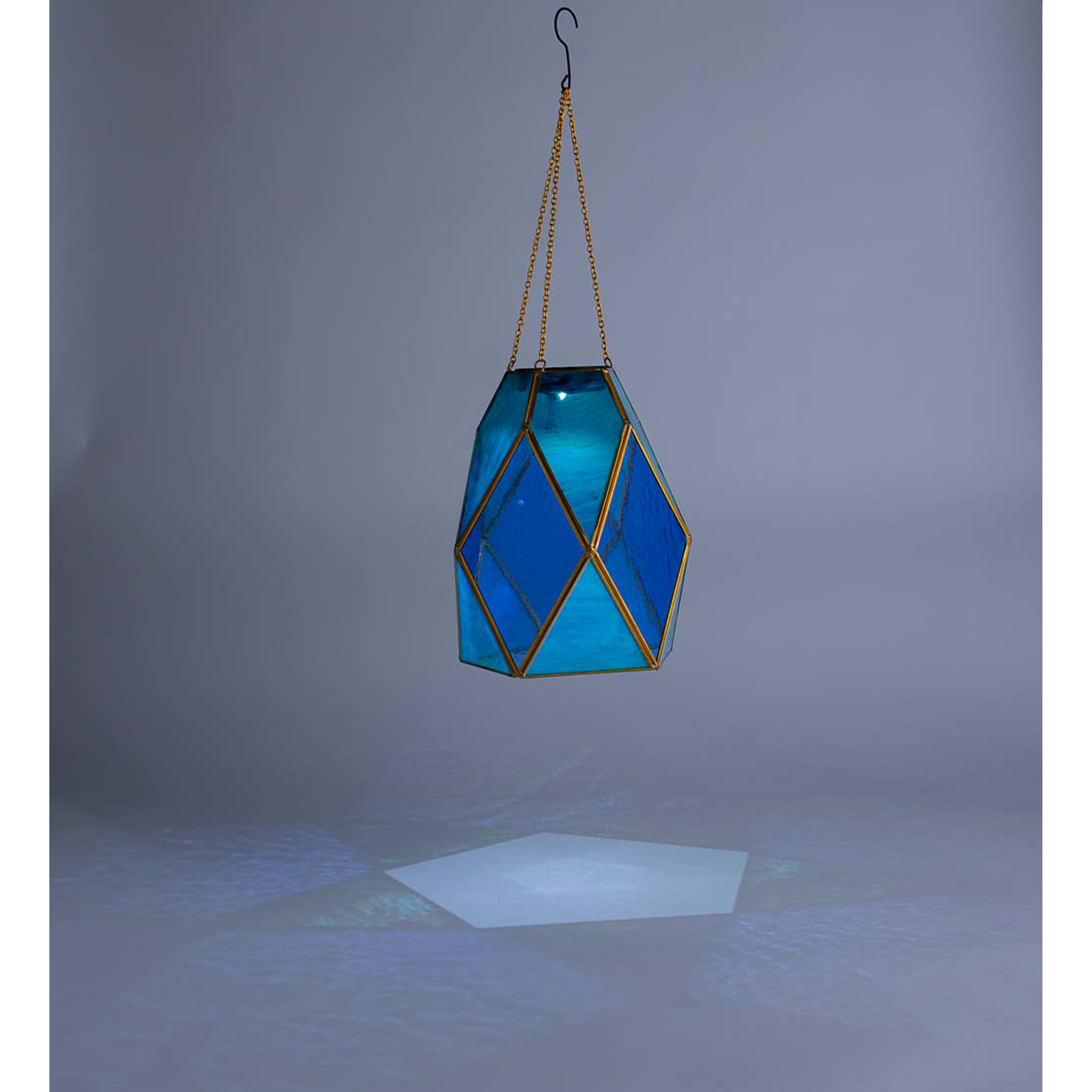 Evergreen Enterprises, Inc 25'' Solar Powered Outdoor Hanging Light ...