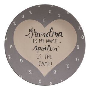 Trinx Gelais Wood Decorative Plate | Wayfair