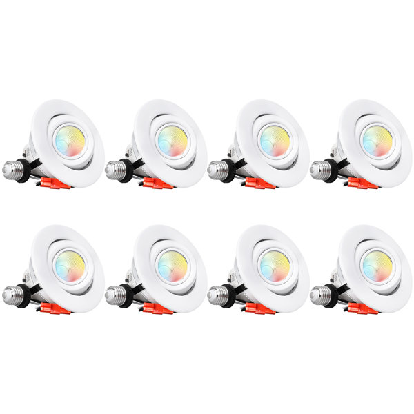 TORCHSTAR 4'' Selectable Color Temperature Dimmable LED Retrofit ...