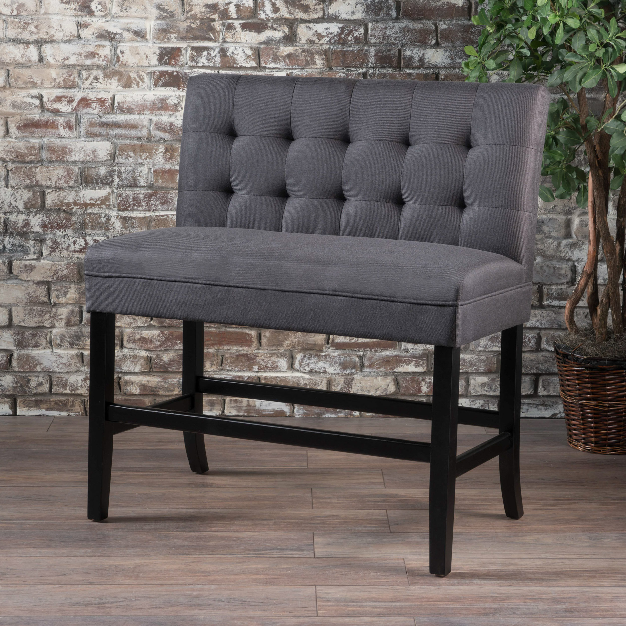 Latitude Run® Colletta Upholstered Bench & Reviews | Wayfair