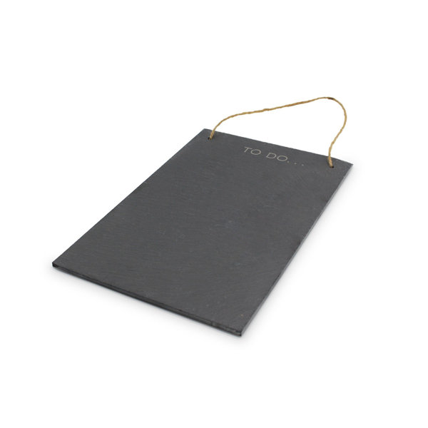 17 Stories Natural Slate Wall Mounted Chalkboard | Wayfair.co.uk