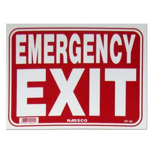 NeoPlex Exit Sign | Wayfair