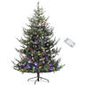 Latitude Run® 7.5 Ft Prelit Christmas Tree With 300 LED Lights And 1218 ...