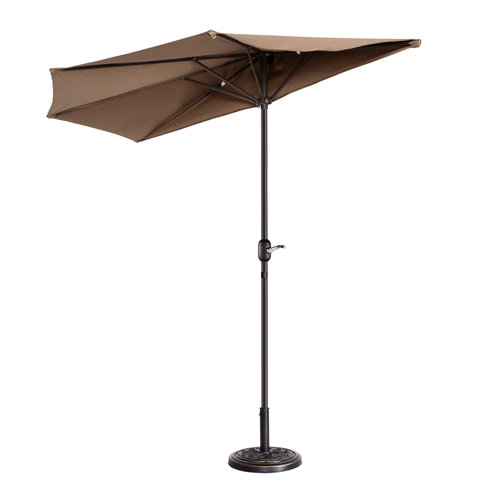 Half Patio Umbrellas You'll Love | Wayfair