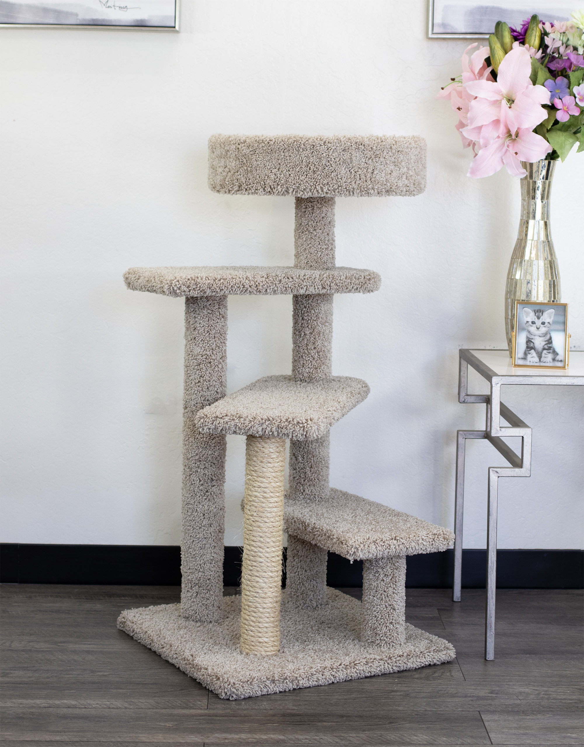 New Cat Condos 38'' H Cat Tree & Reviews - Wayfair Canada