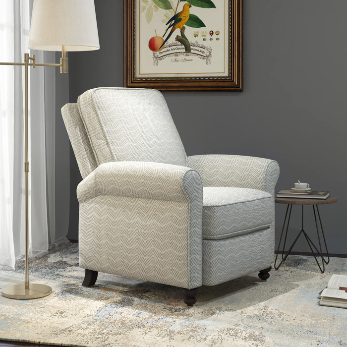 Charlton Home® Darill 33.9" Wide Classic and Overstuffed Soft Pushback ...