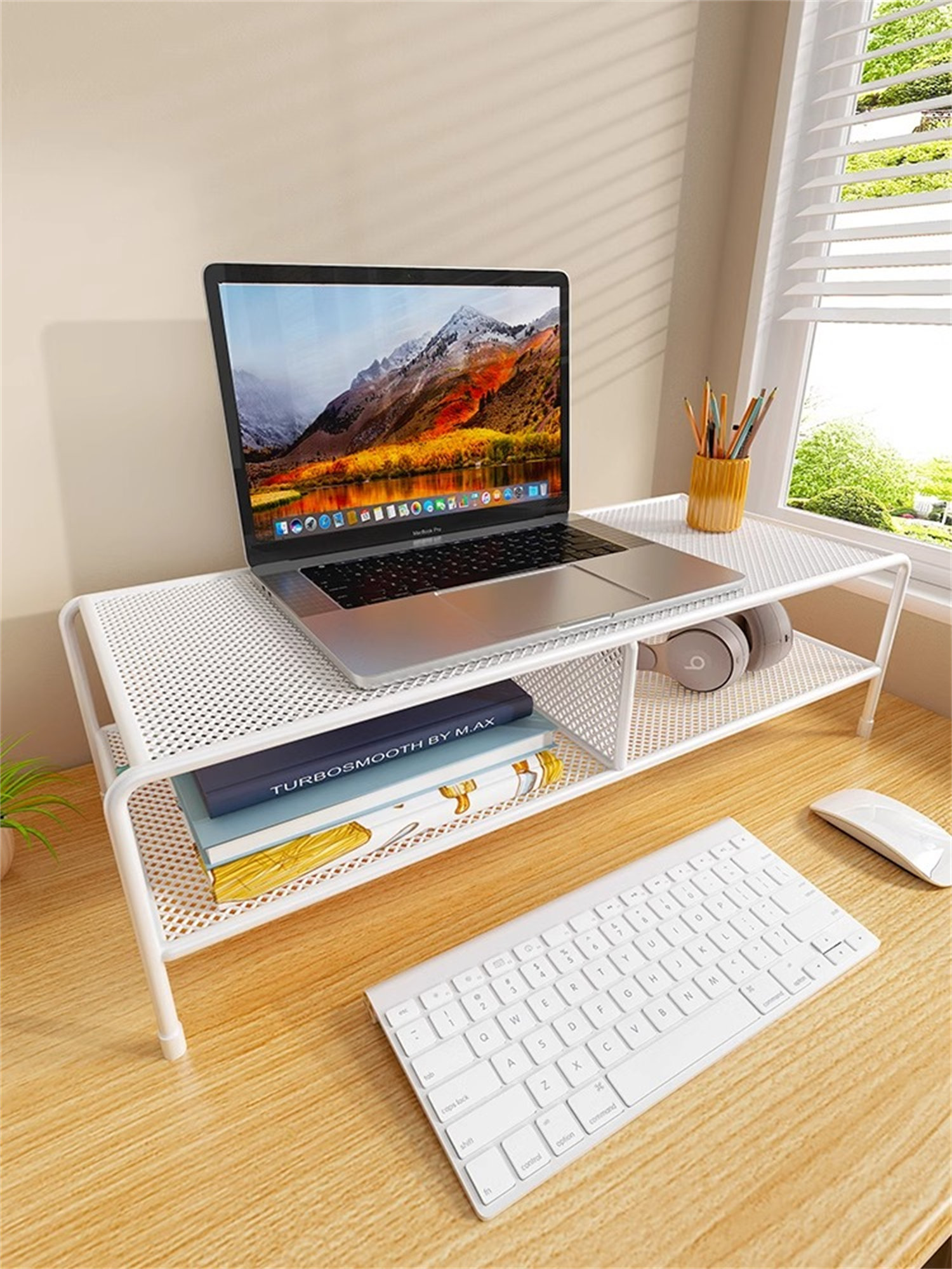 Latitude Run® Akdeniz Metal Monitor Stand | Wayfair