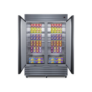 Summit Appliance 38.54 cu. ft. Frost-Free Freezer with Adjustable ...