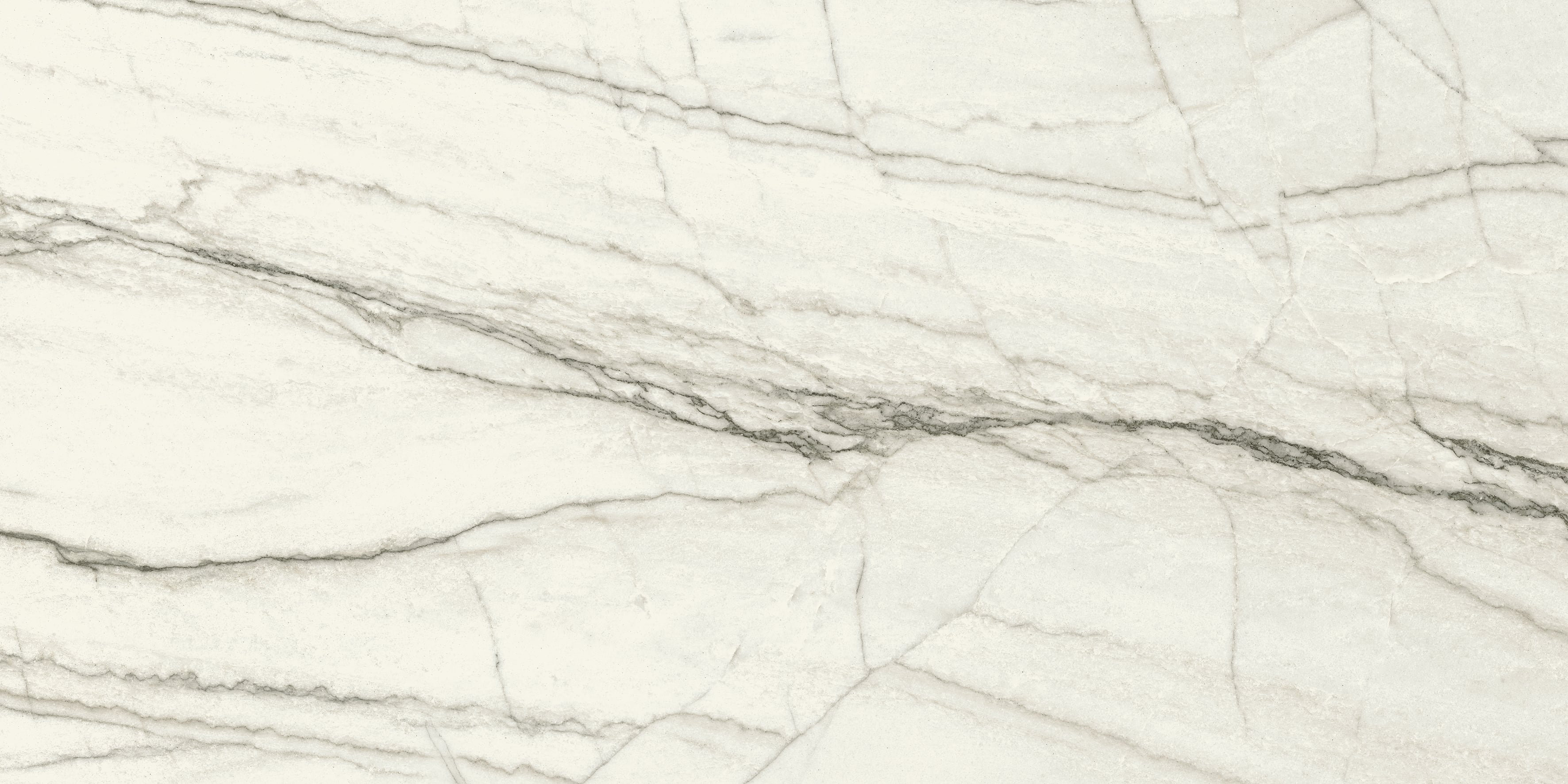 MILE®stone JEM Forte White Polished Porcelain Floor & Wall Tile (24"x48 ...