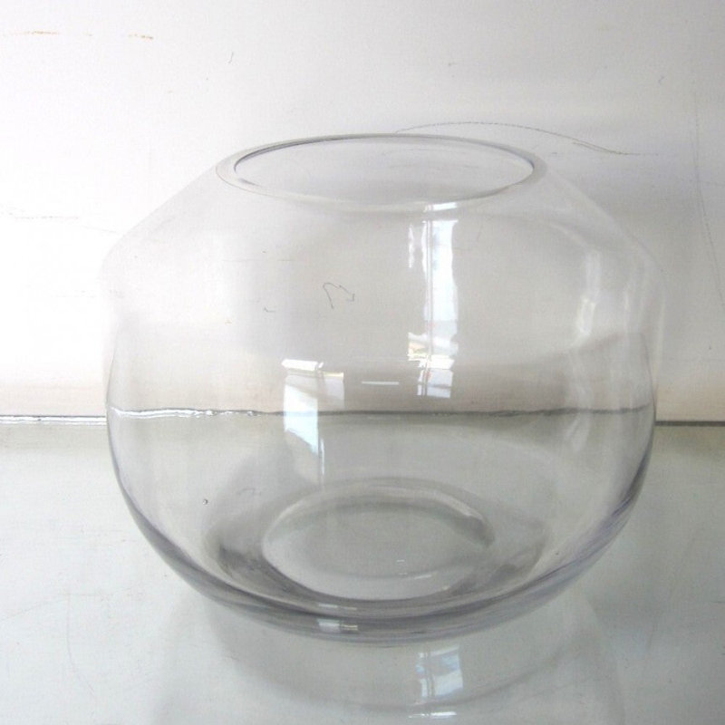 Wrought Studio™ Round Glass Vase | Wayfair