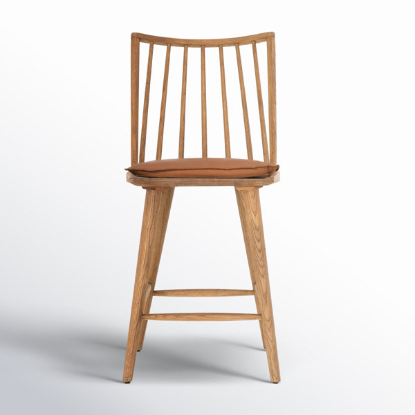 Sergio Solid Wood 29" Bar Stool | Joss & Main