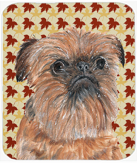East Urban Home Brussels Griffon Glass Cutting Board | Wayfair