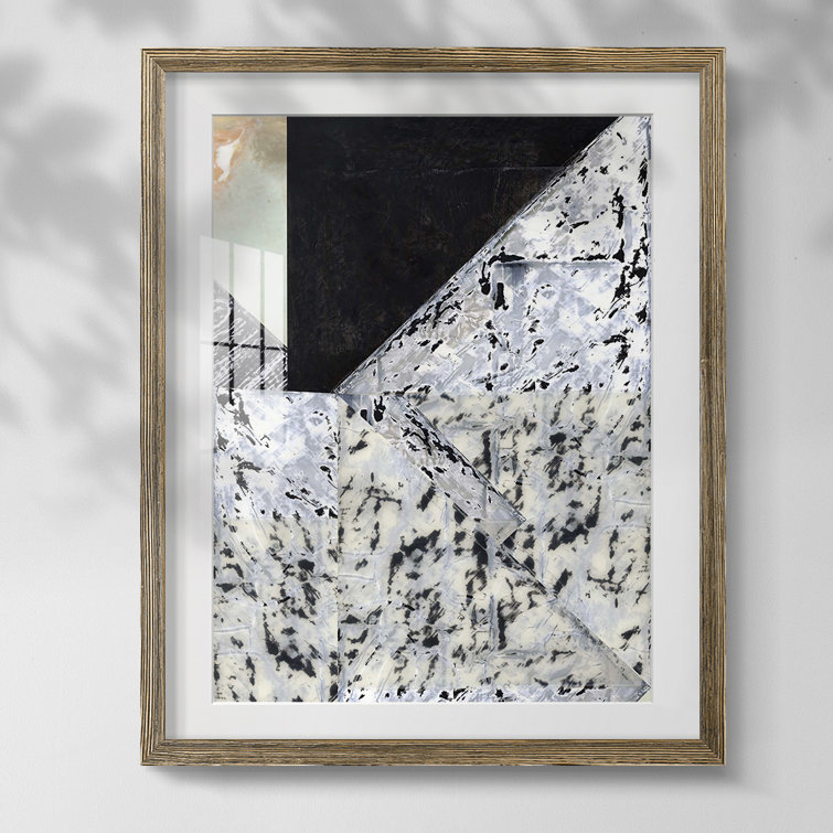 17 Stories " Tiles & Texture Abstract Angles II " | Wayfair