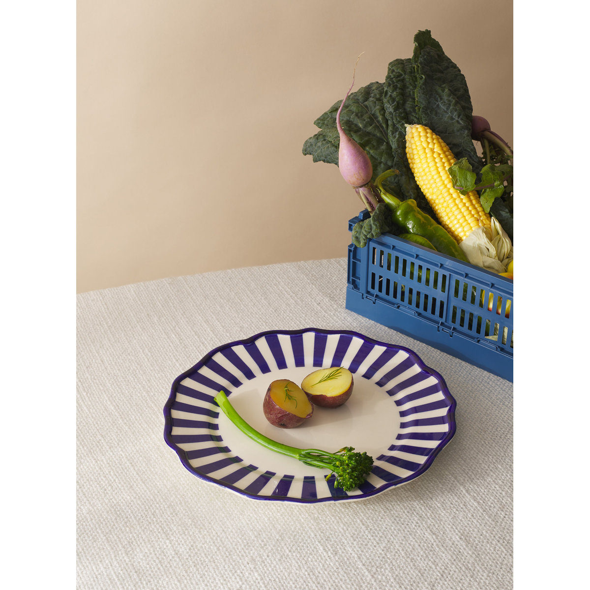 Maison Madison Riviera Dinner Plate | Perigold