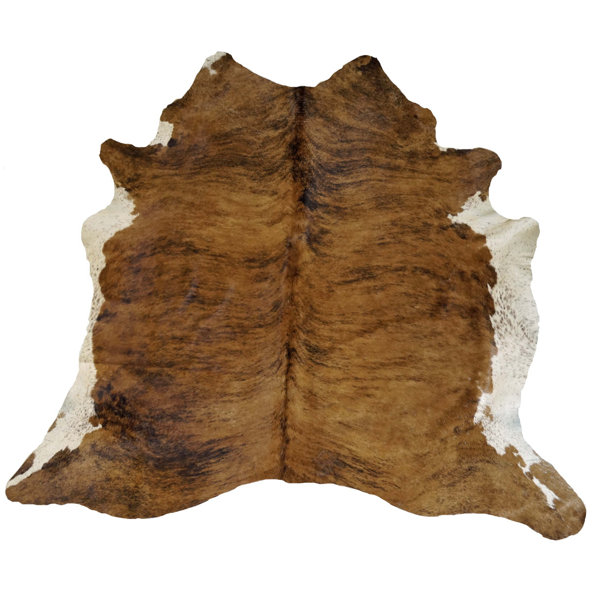 Williston Forge Cowhides Brindle Area Rug & Reviews | Wayfair