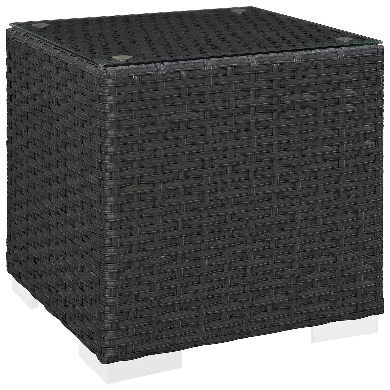 Modway Sojourn Outdoor Patio Rattan Side Table & Reviews | Wayfair