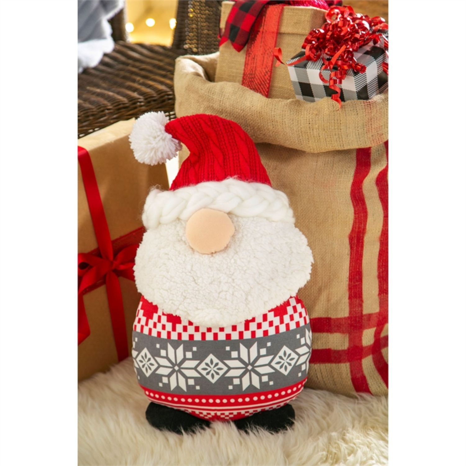 Evergreen Enterprises, Inc Santa Clause Throw | Wayfair