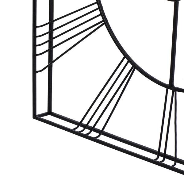 17 Stories Pom CosmoLiving by Cosmopolitan Metal Open Frame Square Wall ...