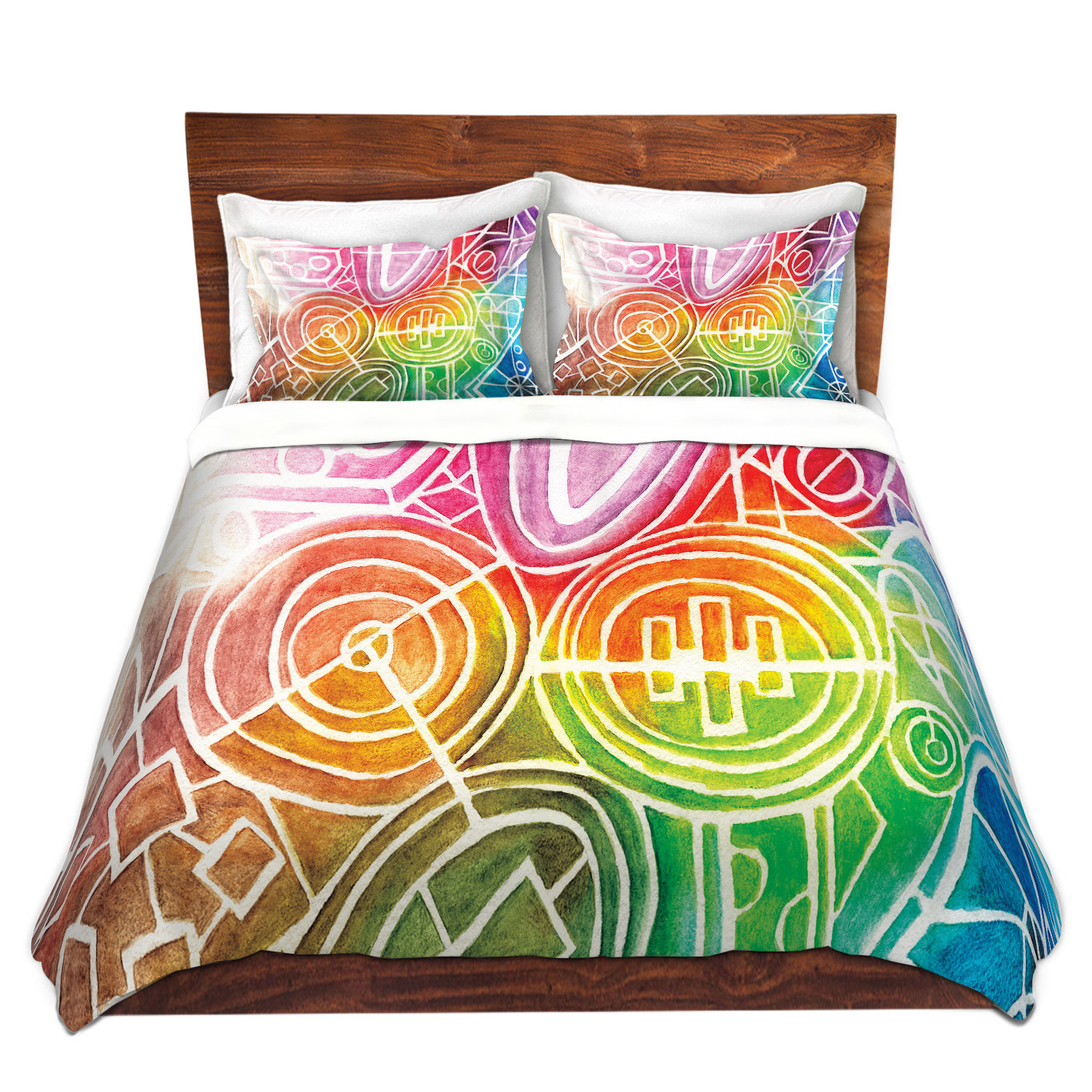 DiaNoche Designs I Dream In Color Duvet Cover Set | Wayfair