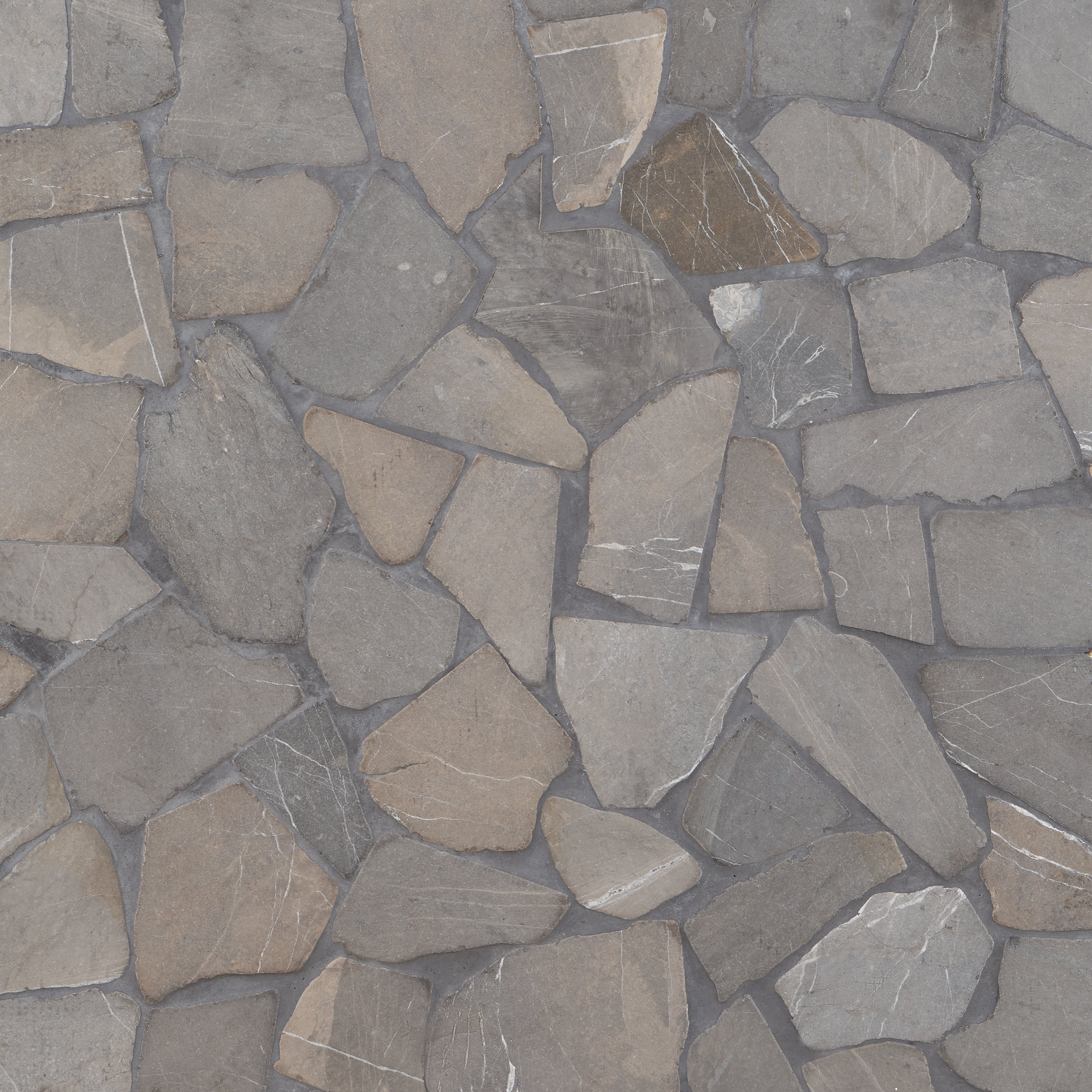 Bond Tile Picturesque Flagstone 39" x 39" Marble Random Wall & Floor ...