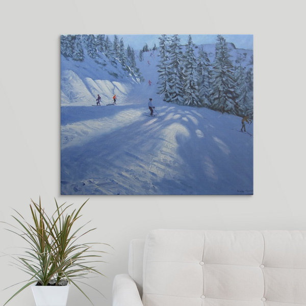 Millwood Pines «Morzine Ski Run» par Gonzalez, reproduction d'art ...