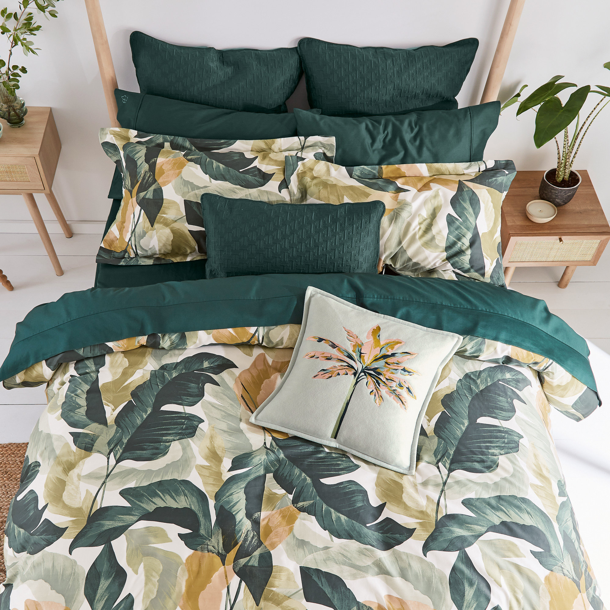 Ted Baker Urban Forager 100% Cotton Sateen Duvet Cover Set & Reviews ...