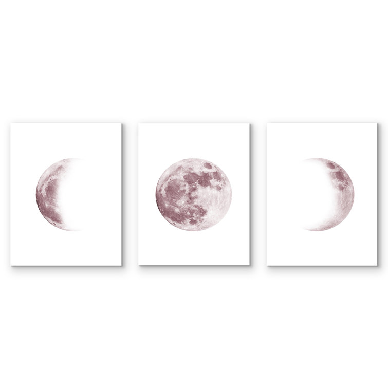 Latitude Run® Pink Moon Phases by Artvir_A405P115 - Wayfair Canada