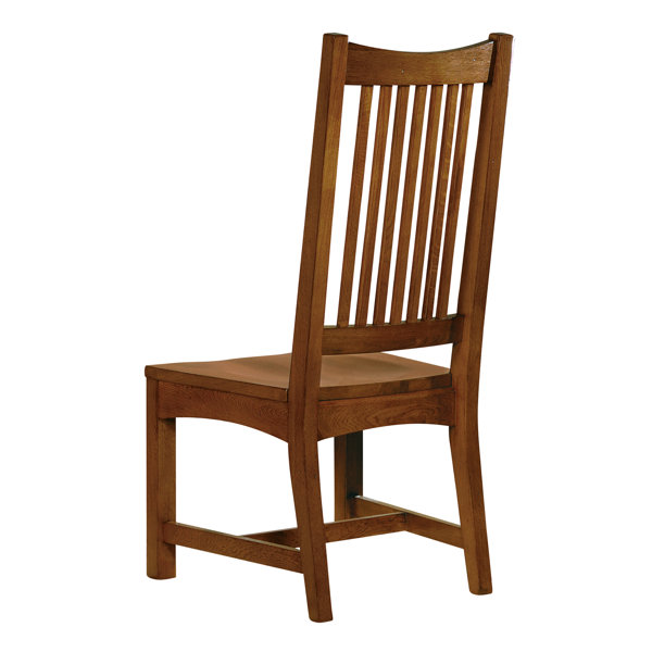 Hekman Slat Back Side Chair in Mission Oak | Wayfair