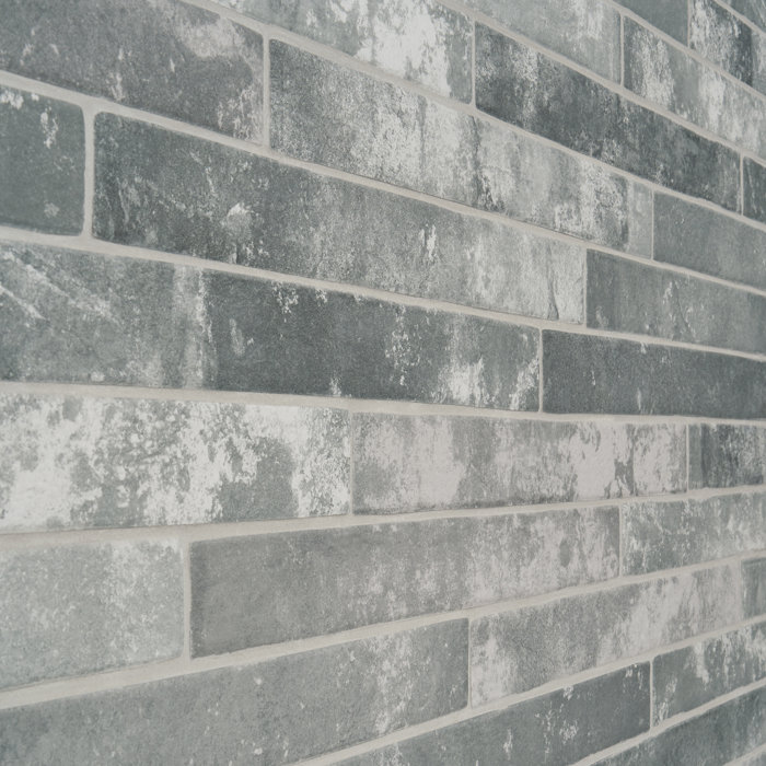 Bond Tile Bantry 1.88 In. X 17.71 In. Matte Porcelain Floor And Wall ...