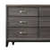 Benjara Erica Wide Dresser, 6 Drawers, Spacious Top, Wood, Metal ...