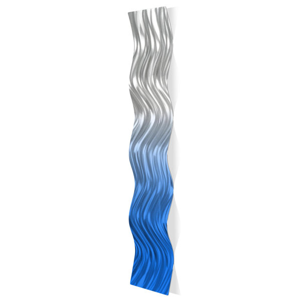 Metal-wave-wall-art | Wayfair