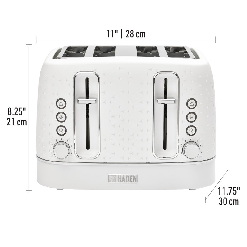 HADEN Starbeck 4-Slice Wide Slot Toaster | Wayfair