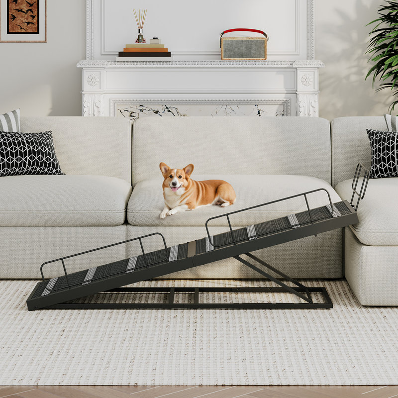 Tucker Murphy Pet™ Dog Ramp for Bed, 63 Inch Long Dog Ramp for Couch or ...