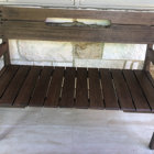 Rosecliff Heights Marvine Eucalyptus Outdoor Bench | Wayfair