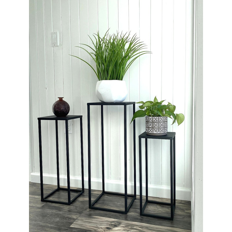 Arlmont & Co. Danniele Plant Stand - Set of 3 & Reviews | Wayfair