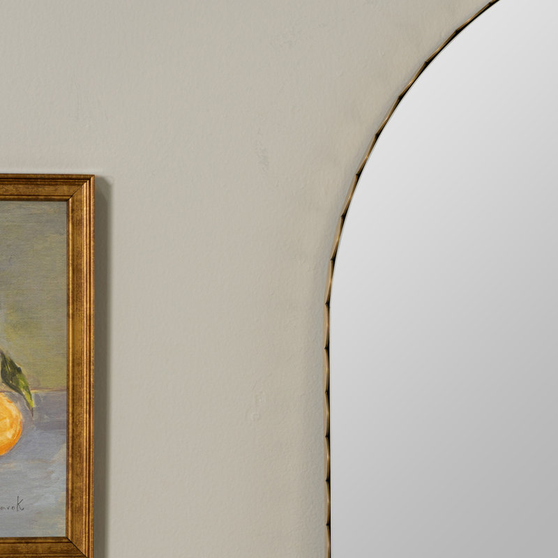 Ebern Designs Panitz Metal Arch Mirror | Wayfair