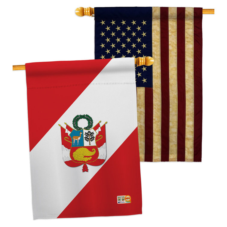 Breeze Decor Double Sided 40'' H x 28'' W Polyester House Flag ...