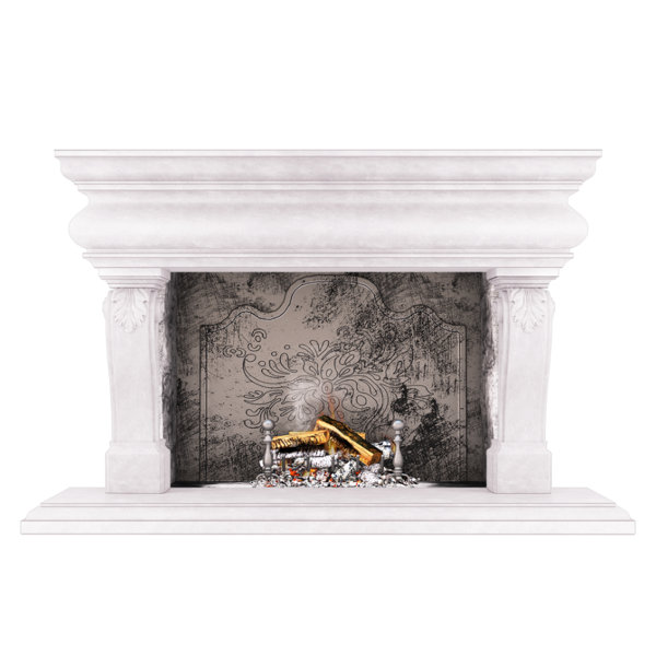 Los Angeles Cast Stone Great Adana Fireplace Surround | Wayfair