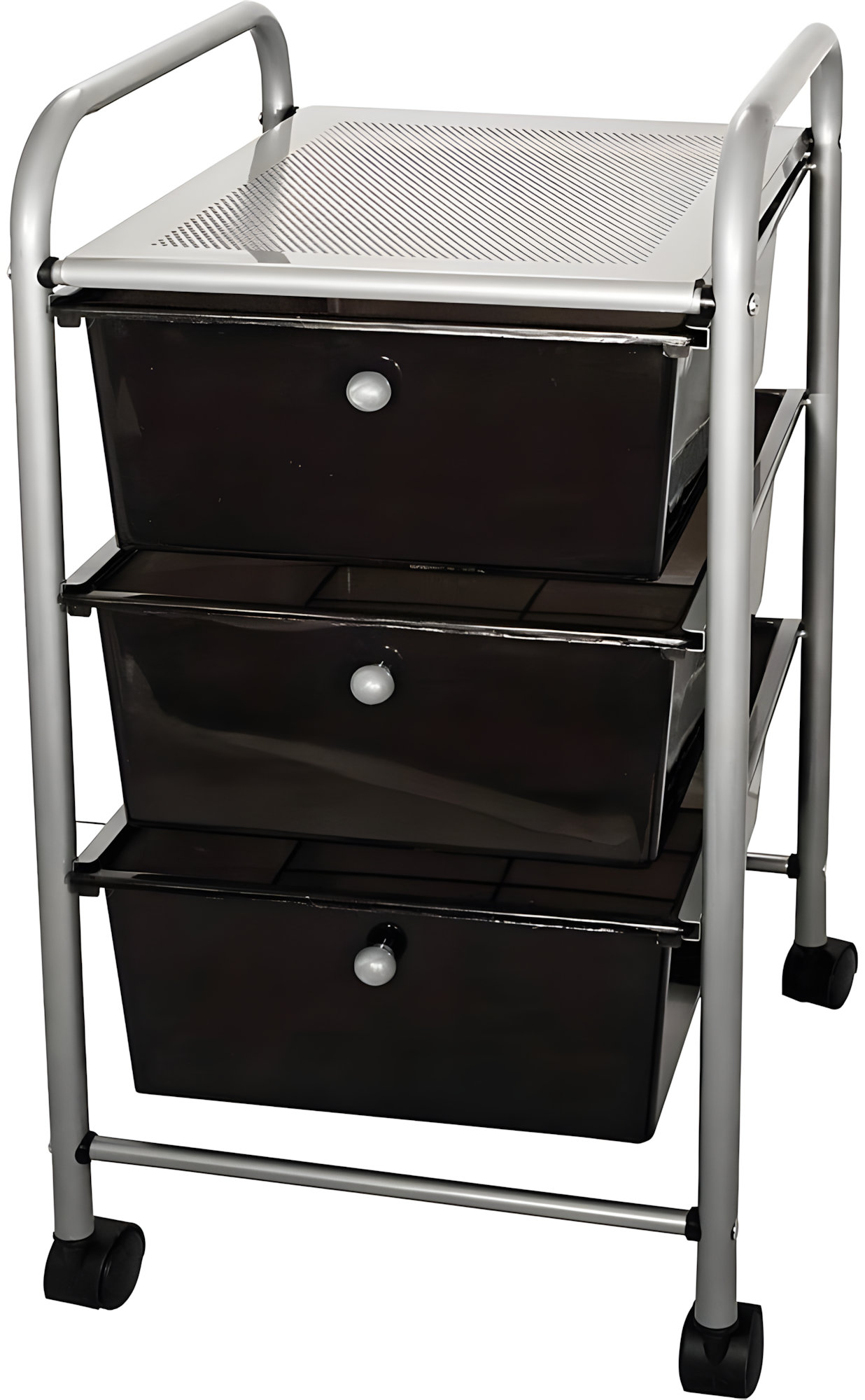 Dakota Fields 3-Drawer Rolling File Organizer Cart With Swivel Casters ...