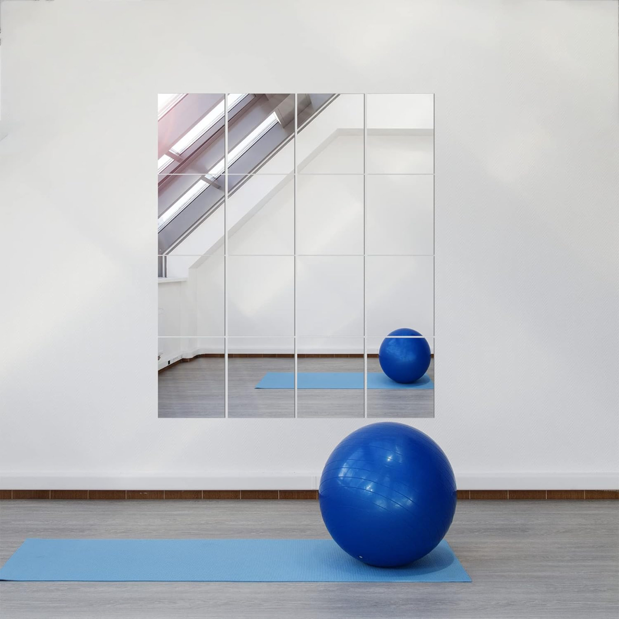 Wrought Studio™ Full Length Mirror Tiles, Large Full Body Wall Mirror ...