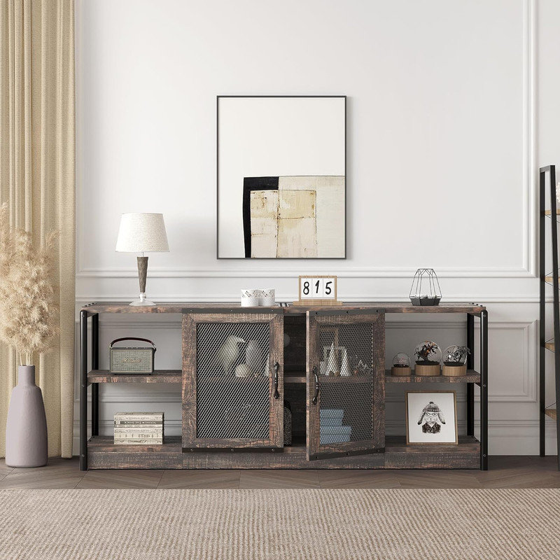 17 Stories Jayveer 63 W Storage Credenza - Wayfair Canada