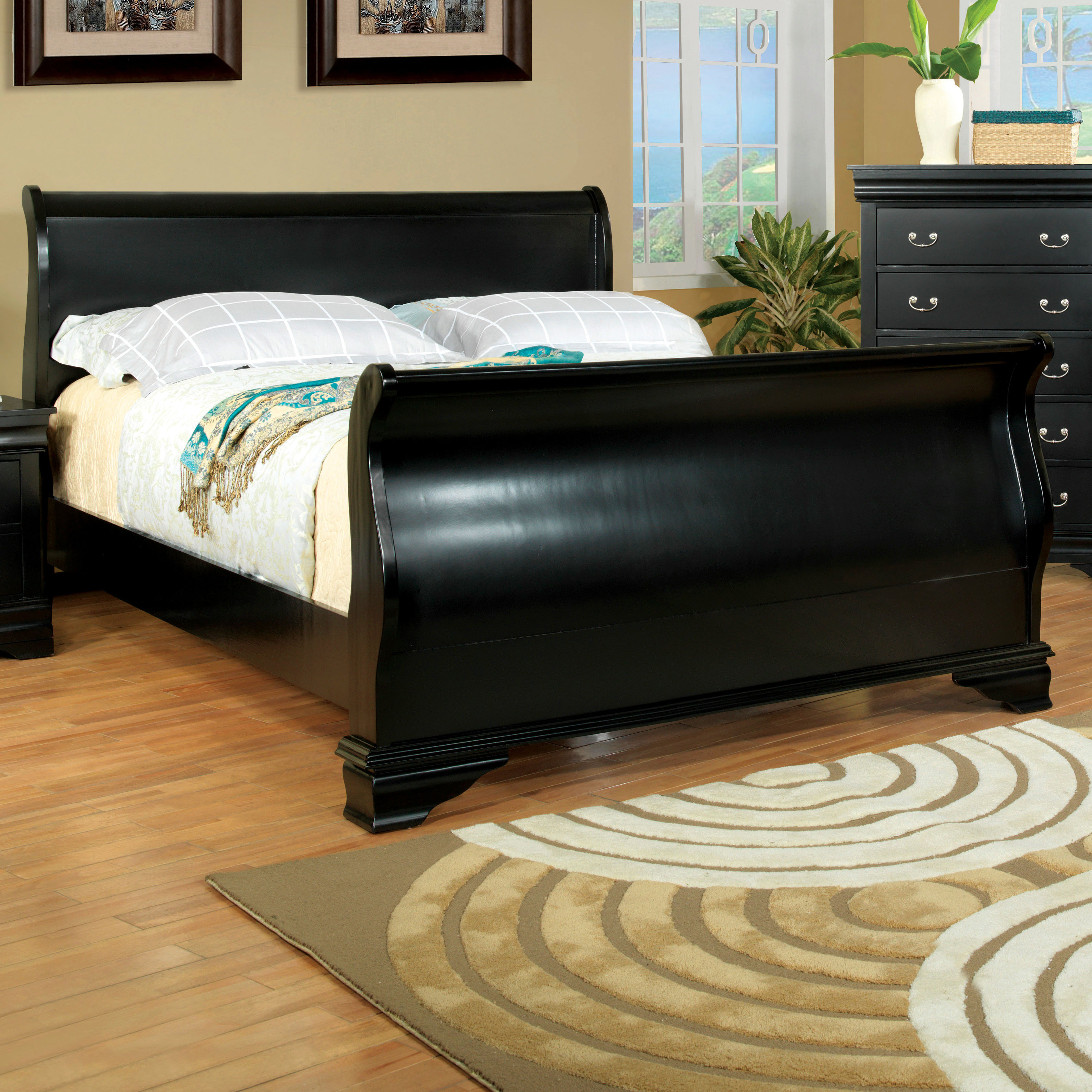 Darby Home Co Dogwood Sleigh Rails and Slat | Wayfair